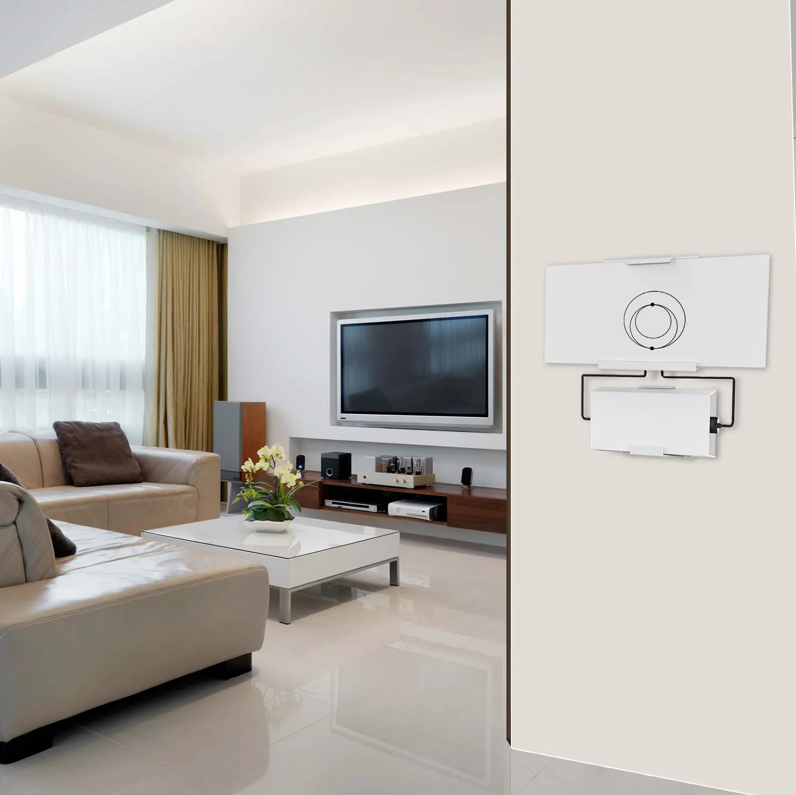 Sturdy Router Wall Mount Bracket for Starlink Gen 2 & 3