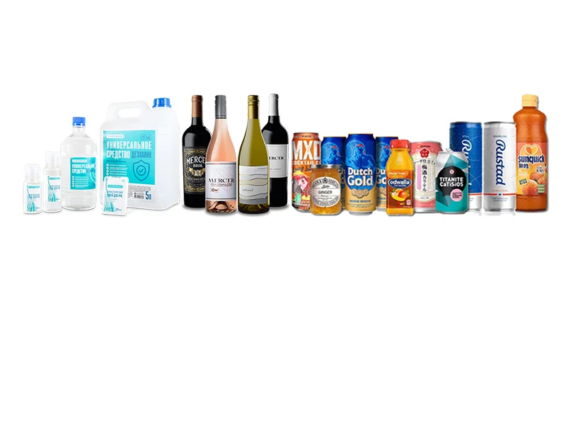 Automatic Tin Cans Plastic Cans Glass Bottles Unloading