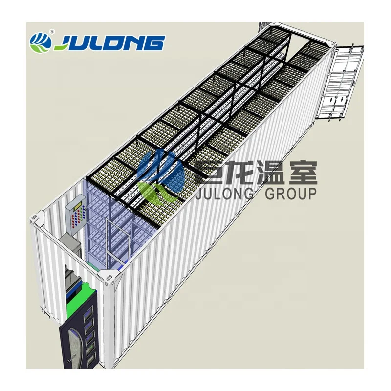 Smart Farm Container Vertical Farming Growing Shipping Container ...