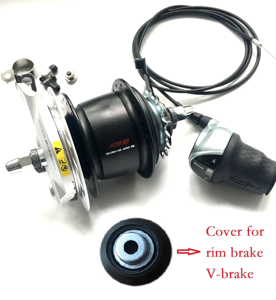 SHIMANO NEXUS Internal Geared Rear Hub with Roller Brake