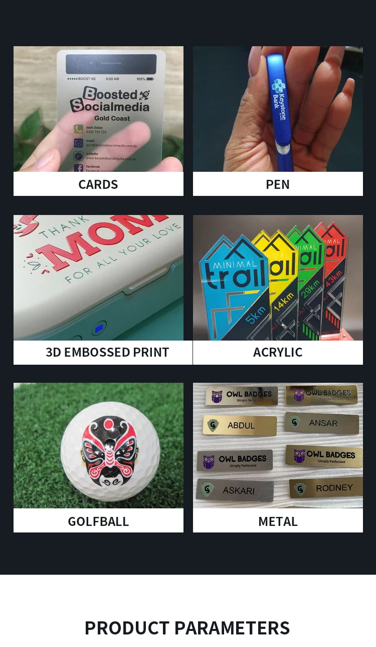 A4 UV Printer for 3D Emboss Texture Printing on Various Materials