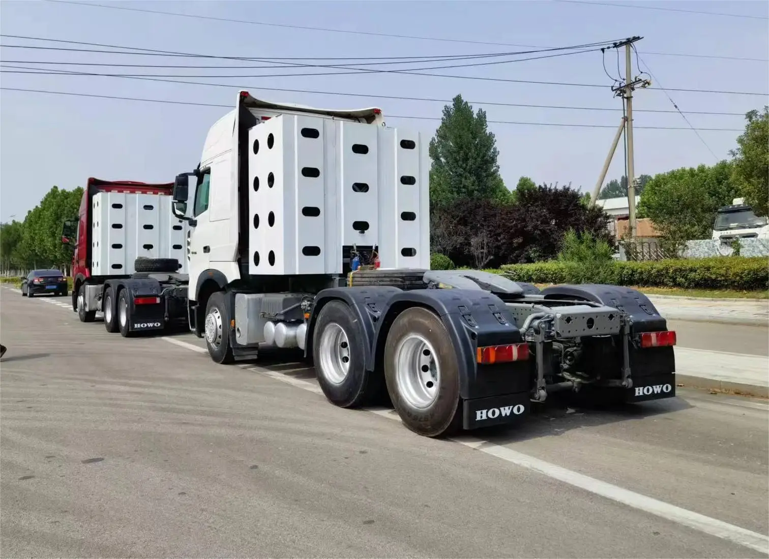 Sinotruk Howo T7h Sitrak C7h Natural Gas Truck,Tractor,430 Hp,440 Hp ...