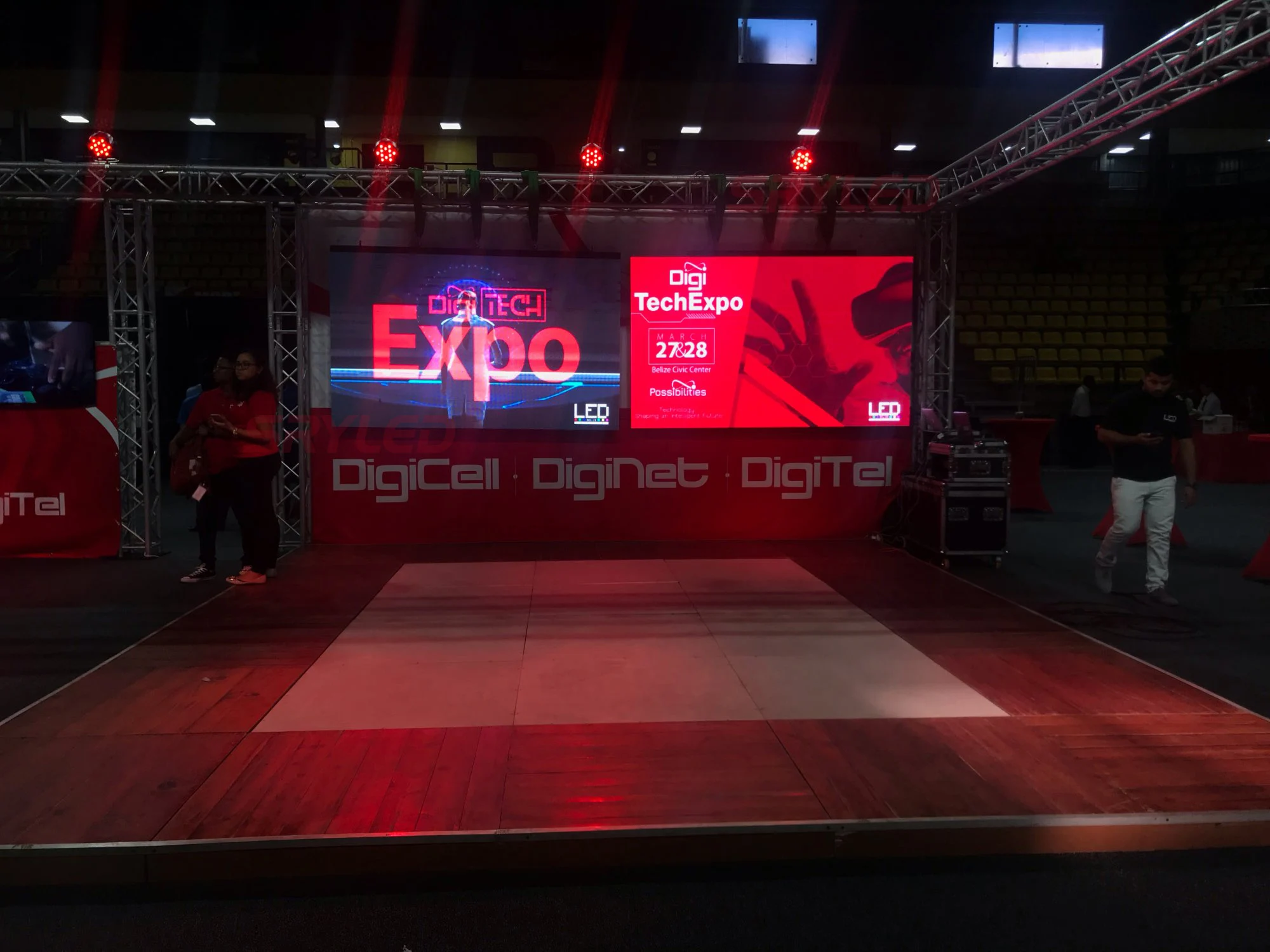 Indoor LED Display - 3x2 High Definition Video Wall Panel