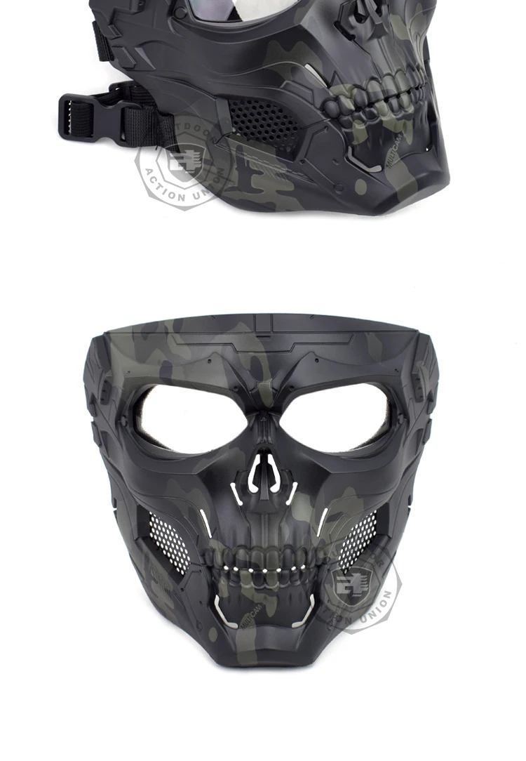 Action Union Wholesale Skull Tactical Mask for Outdoor Sports