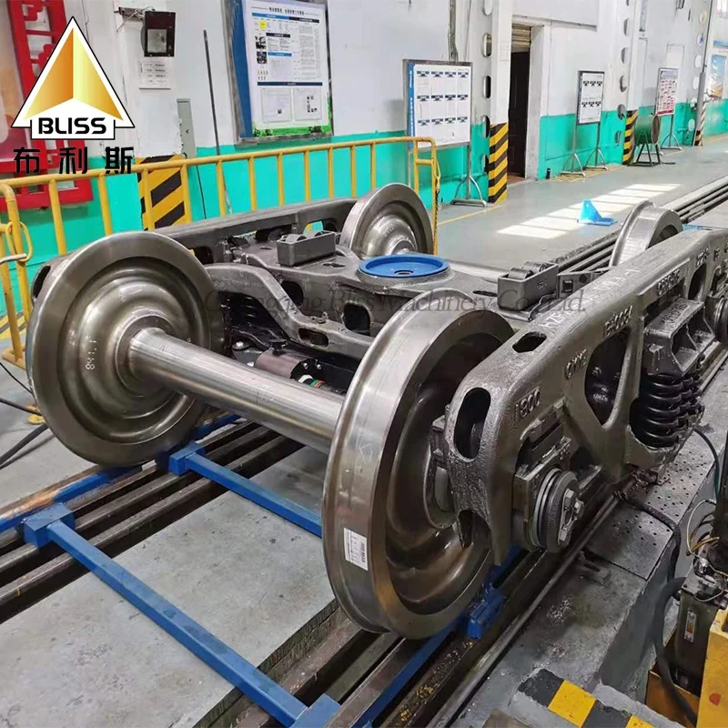 Bliss E40T Forging Train Bogie High Speed Truck Bogie Part Railway ...