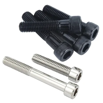 Din 912 M3 M4 M5 M6 M8 #6-32 Stainless Steel Black Oxide Smooth Pan Hex Socket Head Allen Cap ...