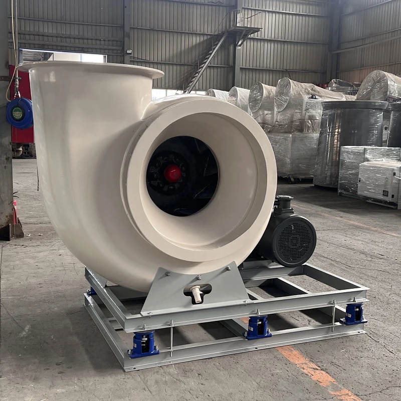 4-72PP Centrifugal Fan - Corrosion-Resistant for Exhaust Gas