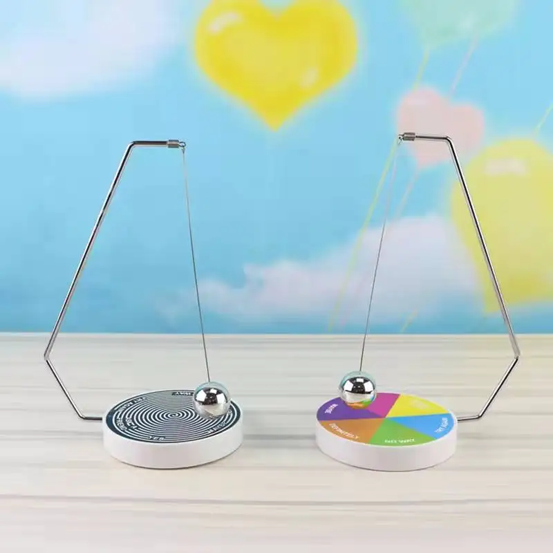 Colorful Magnetic Decision Maker Ball Swing Magic Magnetic Pendulum Office Desk Decoration Toy ...