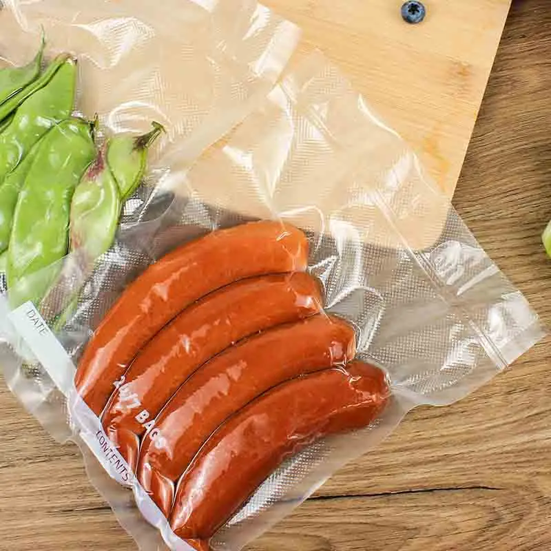 Custom Biodegradable Meat Package Plastic Embossed Vacuum Seal Bags ...