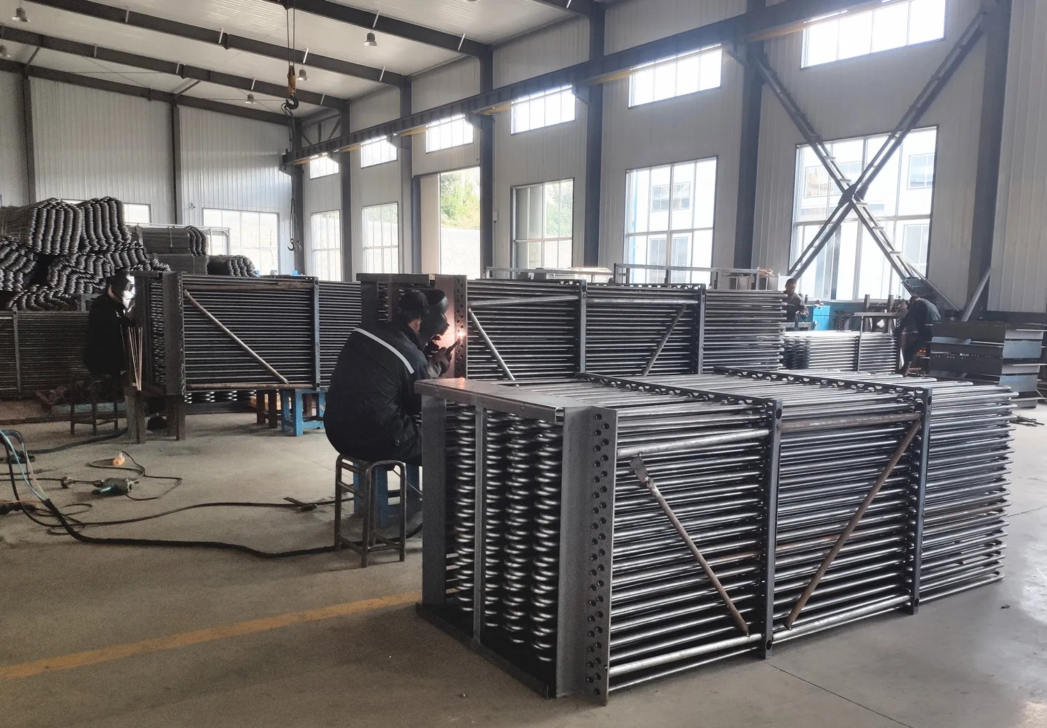 Hot-dip Galvanizing Tube Heat Exchanger Bac Condenser Coil - Buy Hot ...