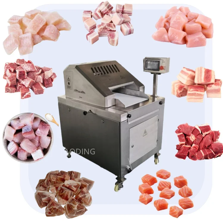 aftermarket beef dicer cube chicken breast cube cutting machine cubed ...