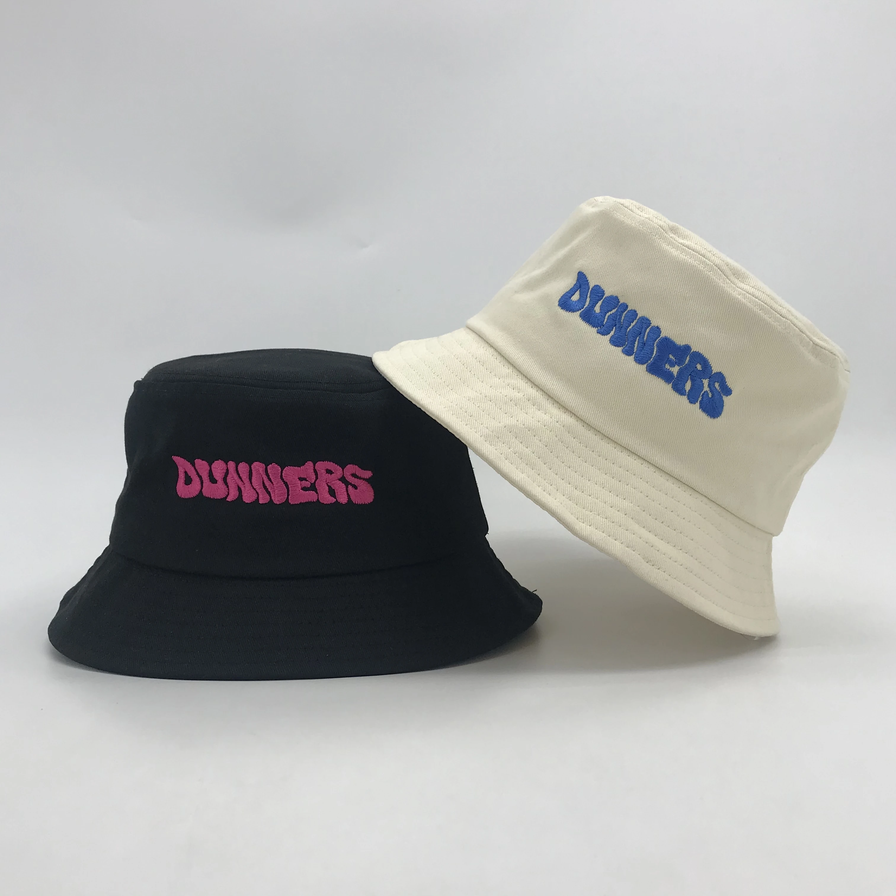 Custom Cotton Material Bucket Hat Add Your Own Embroidery Logo Hat ...