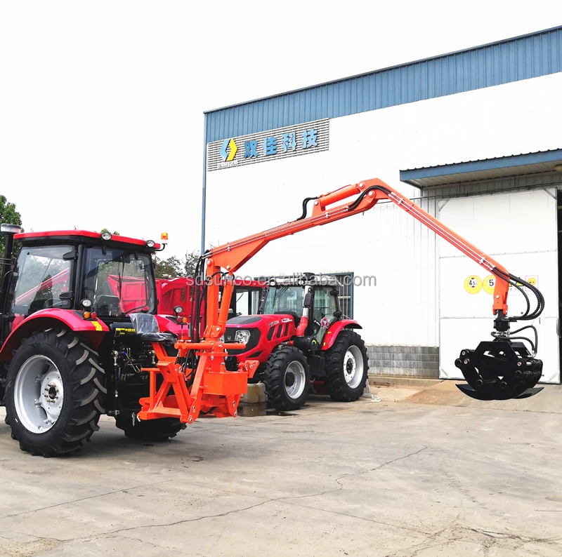 3 Point Hitch Log Crane - Efficient Wood Handling Solutions