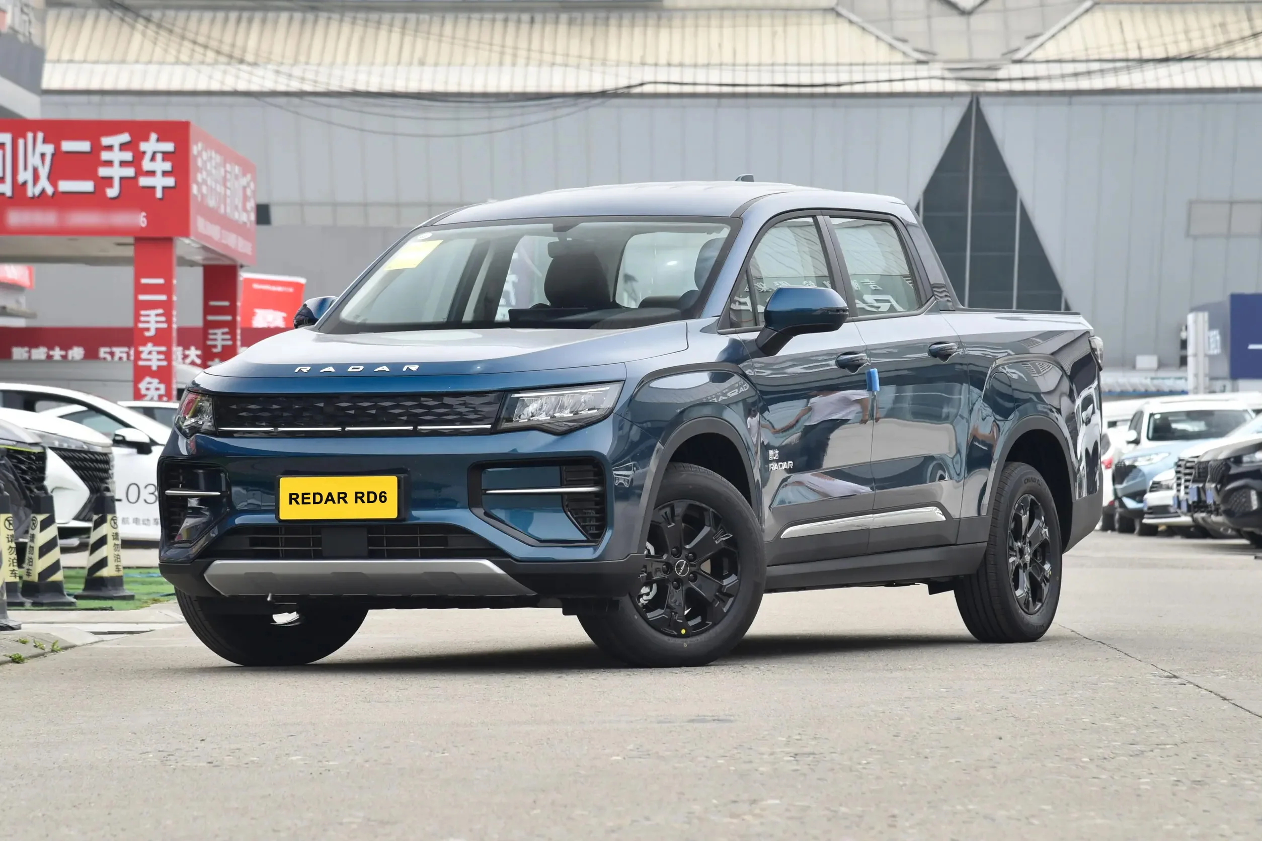 2023吉利雷达RD6 550千米大空间2wd电动皮卡新能源电动汽车| Alibaba.com