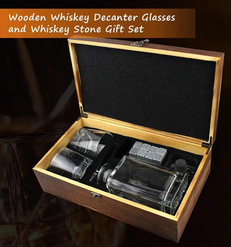 Whiskey Decanter Set - Perfect Gift for Whiskey Enthusiasts