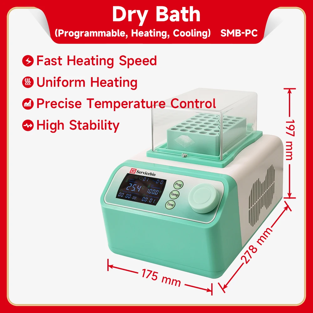 Laboratory Programmable 0-100 Celsius Temperature Control Dry Bath Incubator - Buy Dry Bath ...