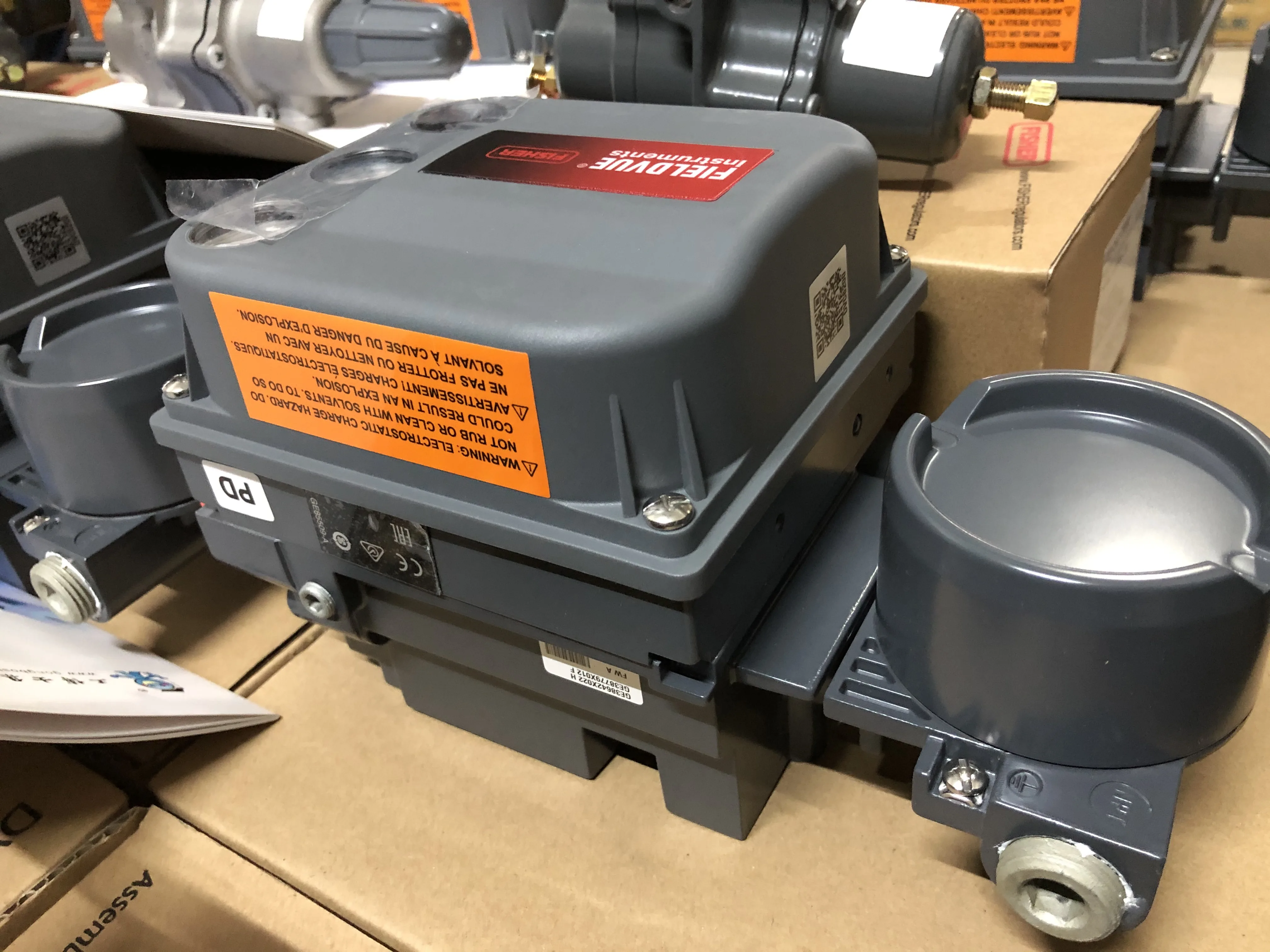 Fisher Valve Positioner Controllers - DVC2000/6200/6030