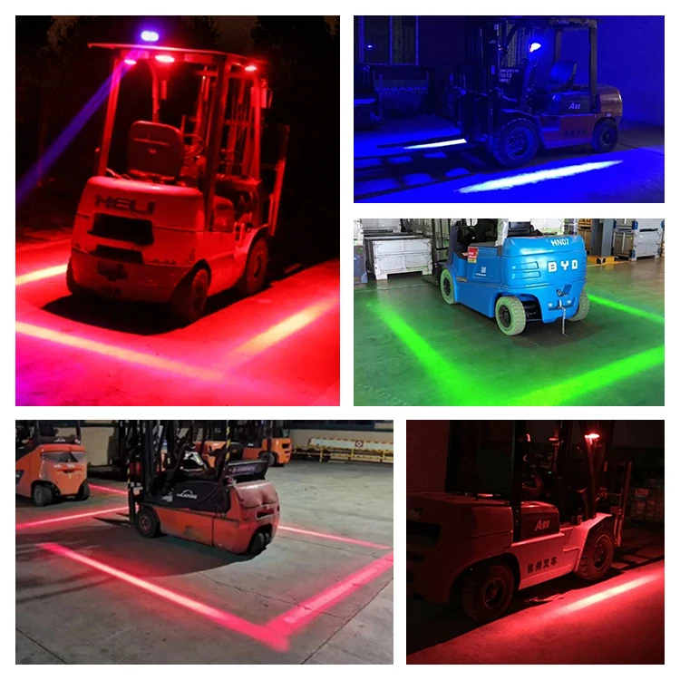 Forklift Crane Safety LED Warning Light - 60W Linear