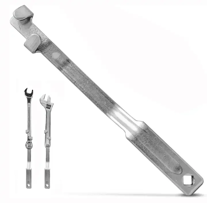 34CM Universal Wrench Extender Tool Bar Extra Long Torque Adapter ...