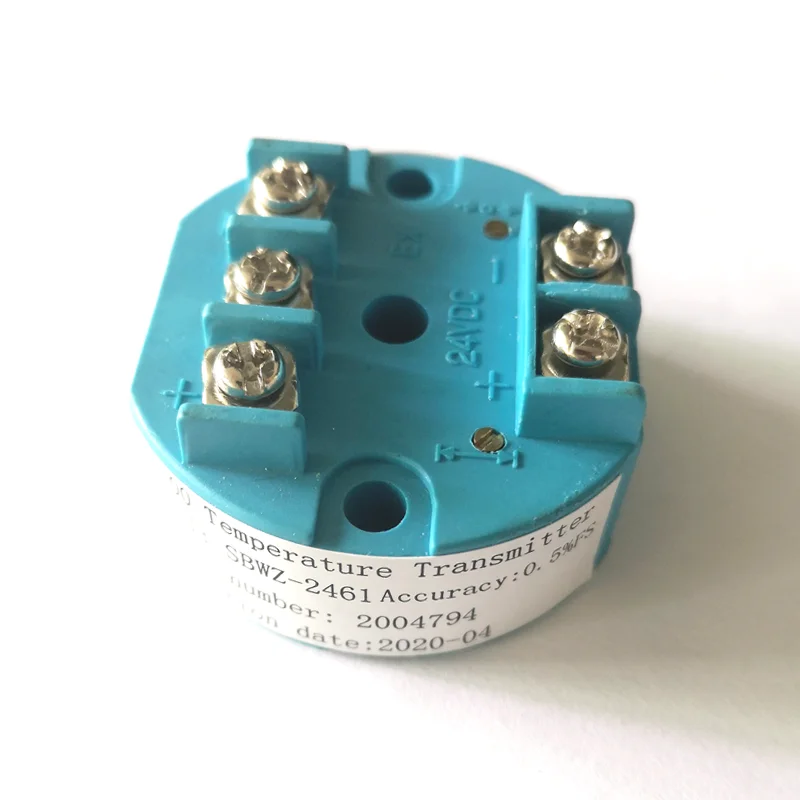 Sbwz Head Mounted Pt100 Rtd Temperature Transmitter & High Precision ...