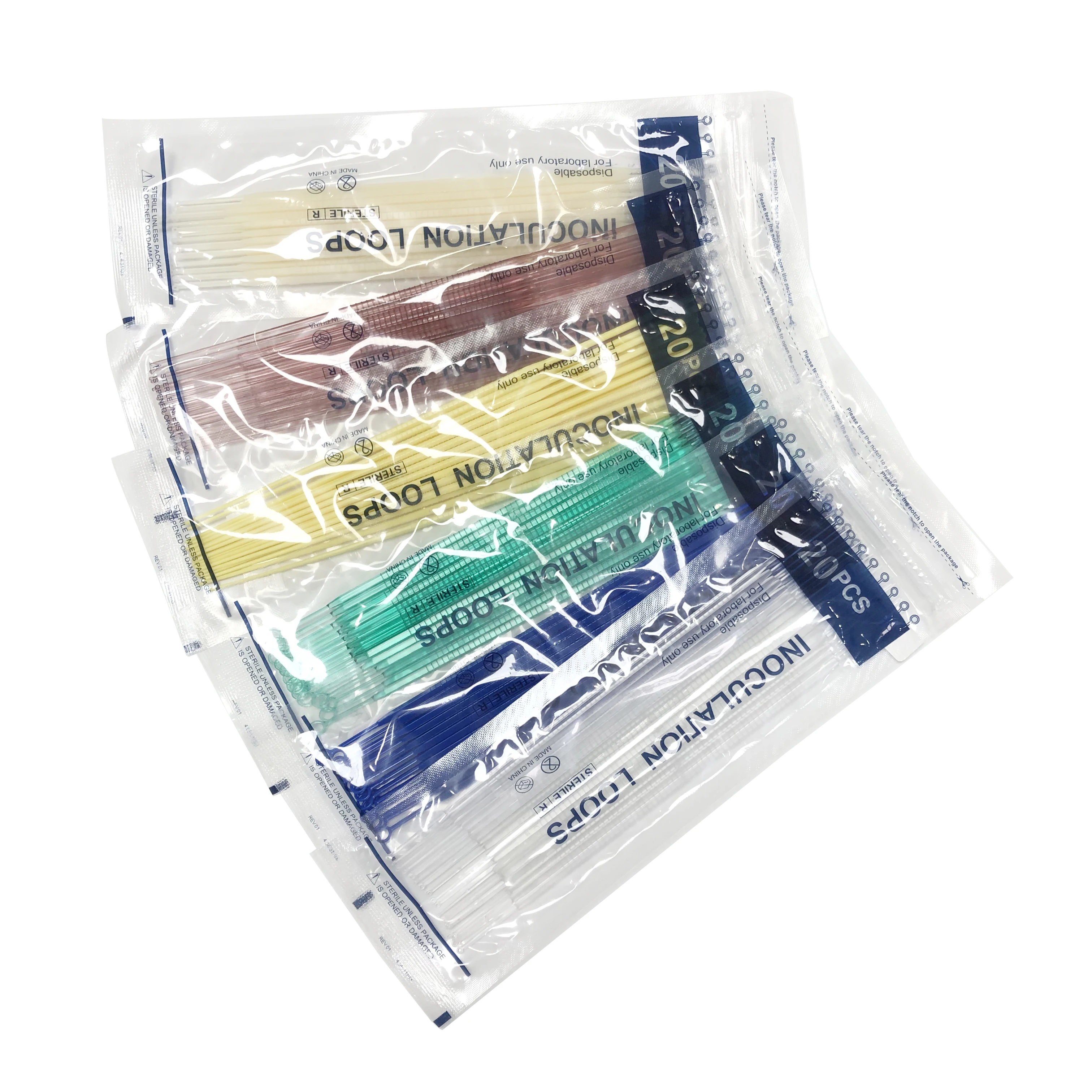 Laboratory Disposable Plastic Sterile Inoculation Needle Sampling Rod ...