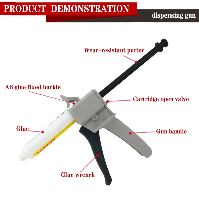50ML Epoxy Precision Universal Syringe - Dental Glue Dispenser