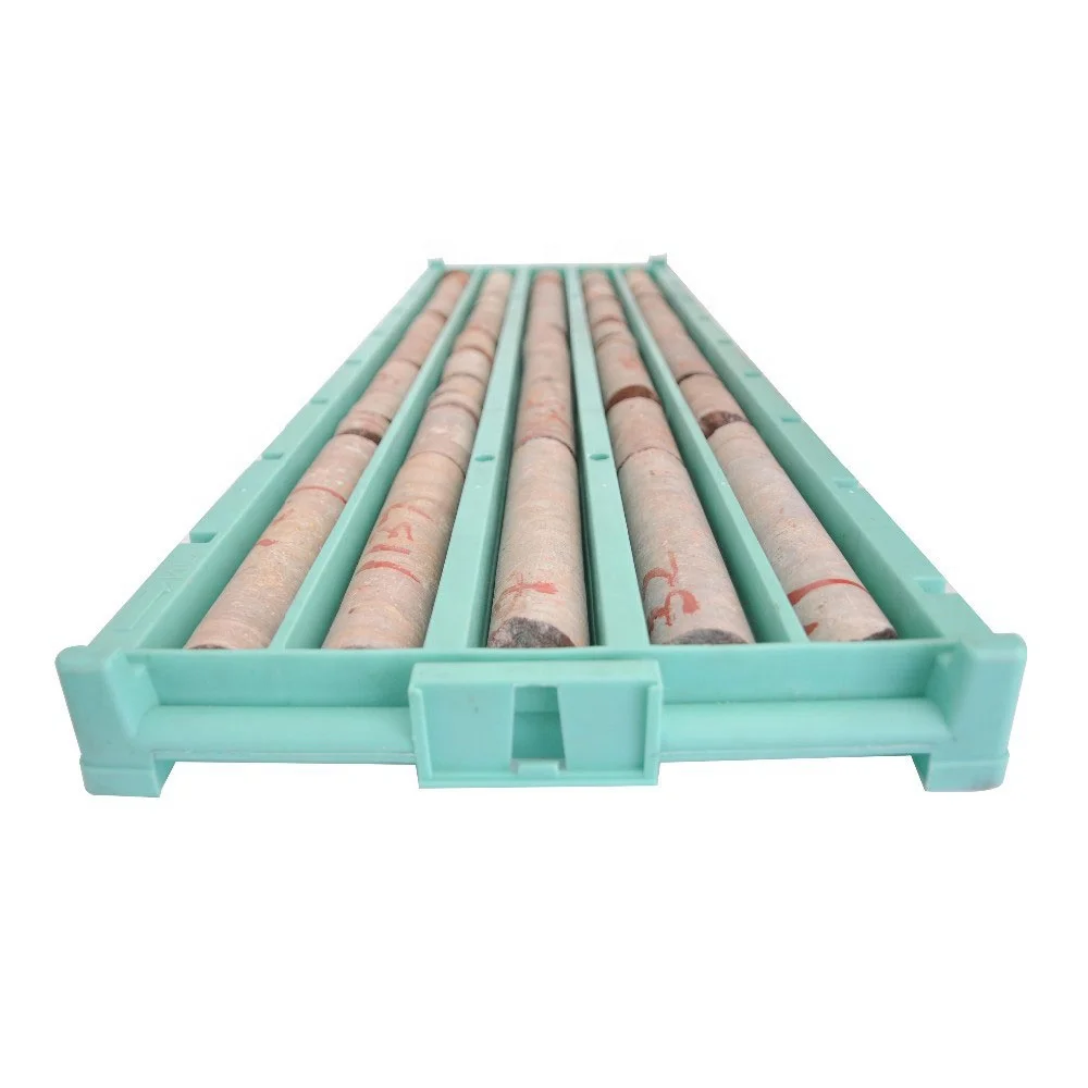BQ NQ HQ PQ Size Plastic Drilling Core Box Ore and Coal Mining Core Tray