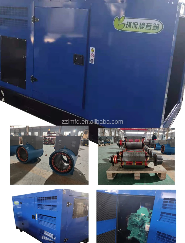 200KW Water Cooled Diesel Generator Yuchai Generators Set in Factory ...