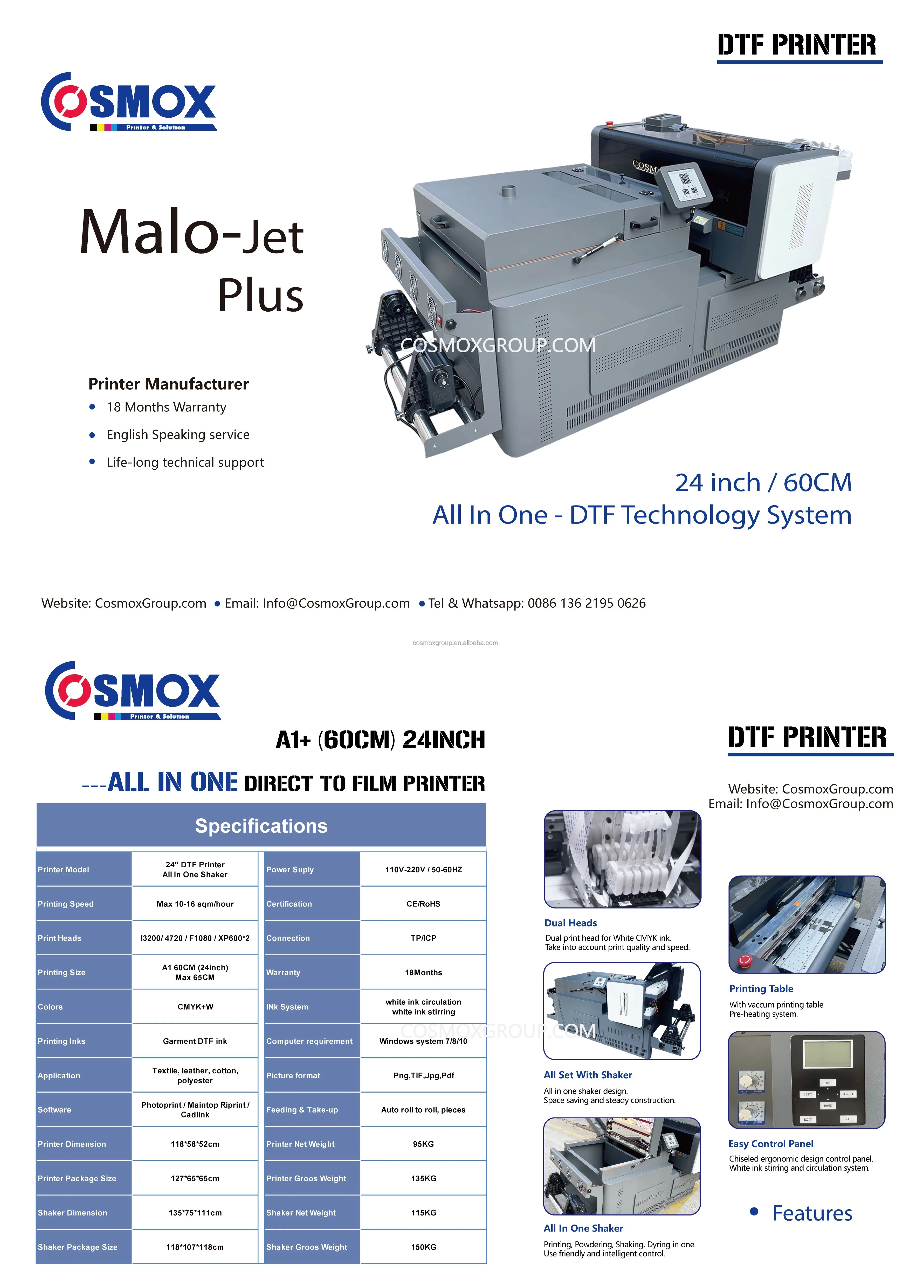 A3 Plus Dtf Printer With Shaker Hjd Dtf Printer Dtf Printer With Shaker ...