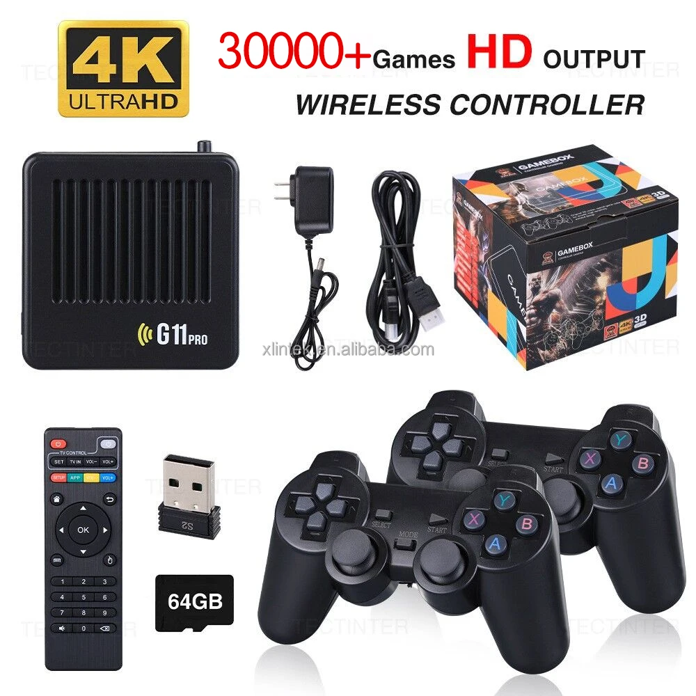 Dual System Tv Box Game Box Emulator 4k Hd Android Game Console 2 ...