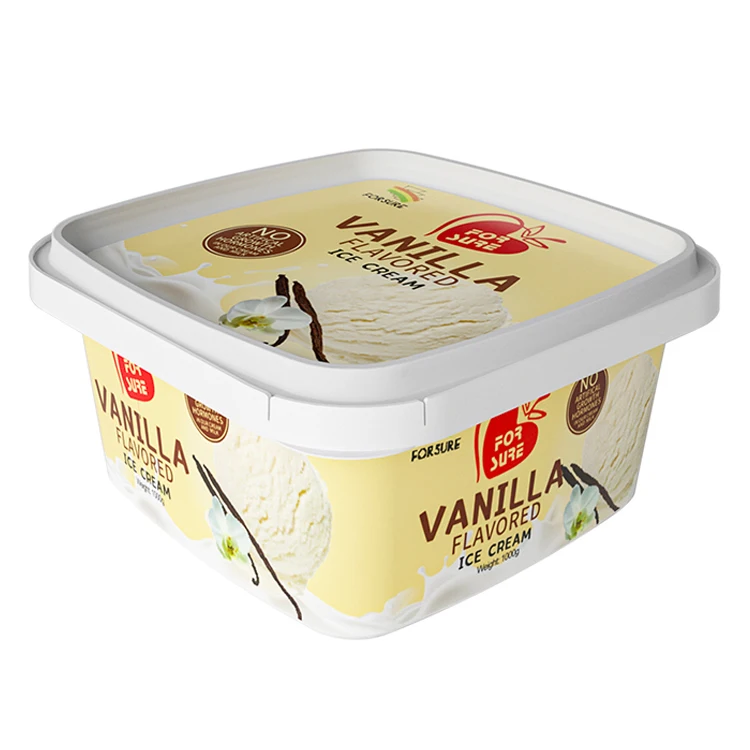 Alibaba.com: 1L square PP plastic container for ice cream, yogurt, or ...