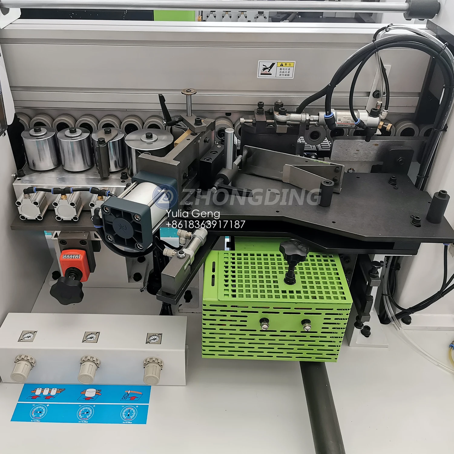 Automatic Edge Banding Machine Corner Rounding Edge Bander Lipping ...