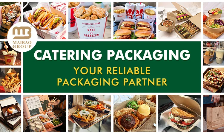 Customizable Fast Food Packaging - Eco-Friendly & Stylish