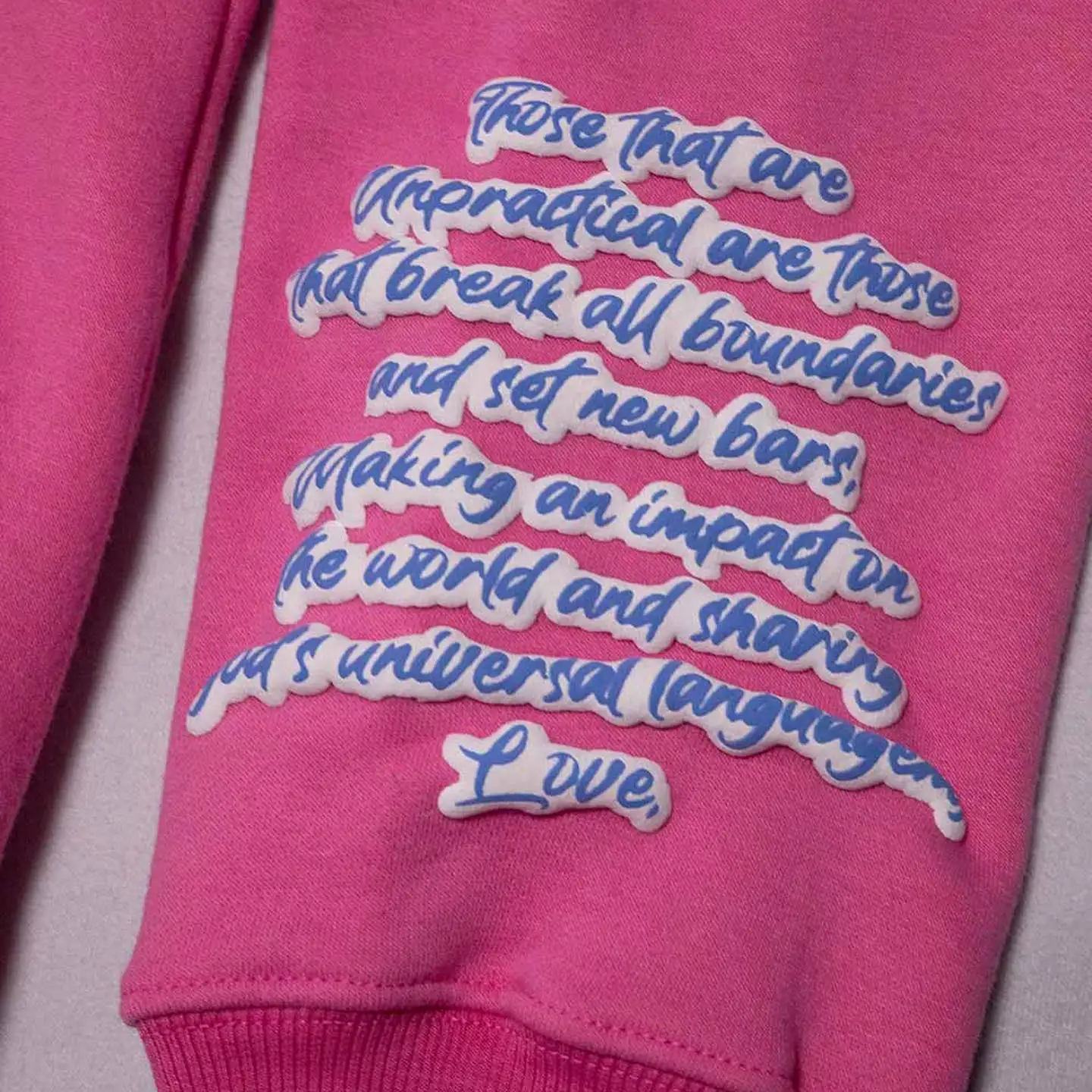 Custom High Quality Puff Printing Heavyweight Oversized Over Face ...