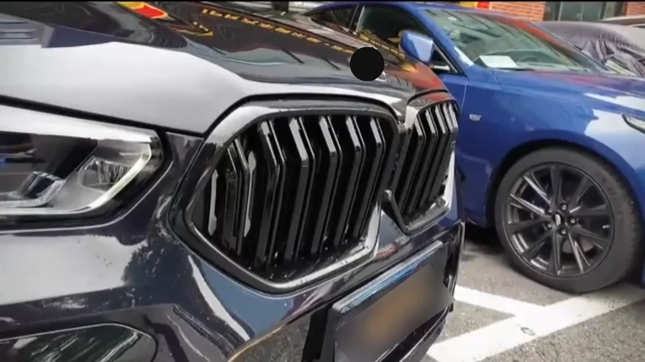 Facelifting Upgrade X6m Style Full Bumper Grille Grill Set Bodykit For ...