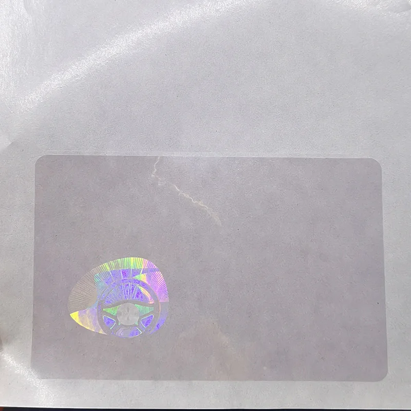 Custom Transparent Protection Id Card Driver License Overlay Hologram ...