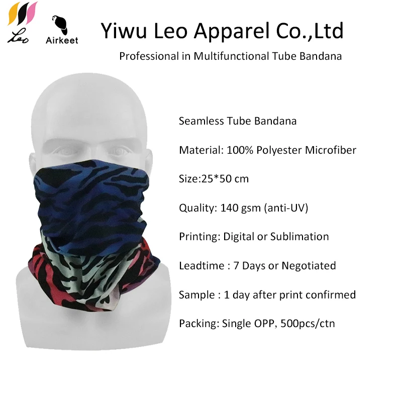 Multifunctional Stylish National Flag Seamless Polyester Buffs Face ...