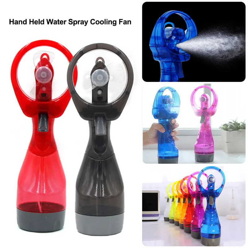Portable Handheld Mini Water Spray Fan for Summer Cooling