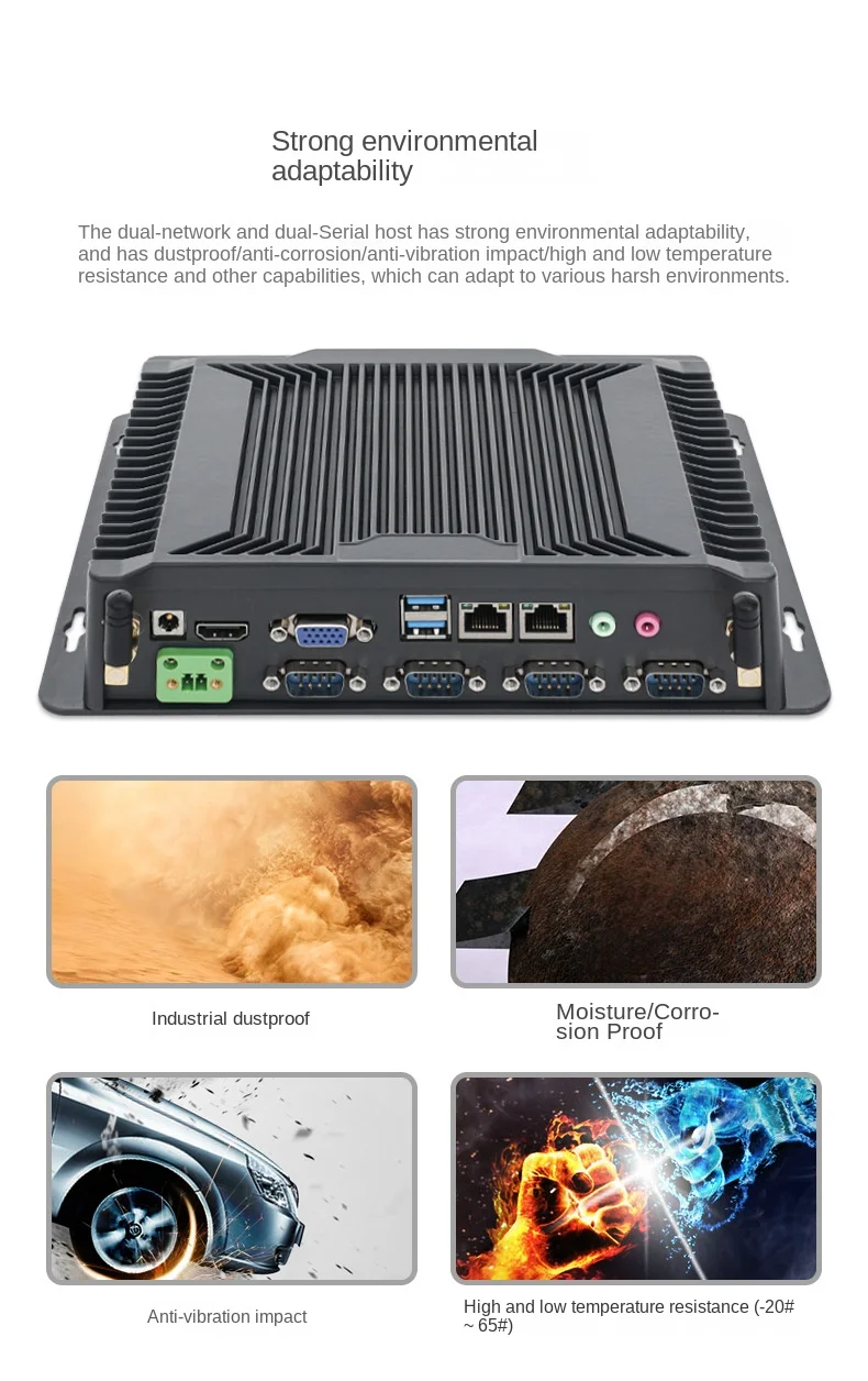 Smallest Embedded Computer Dual Lan Nano PC Core I7 10810U Six Core ...