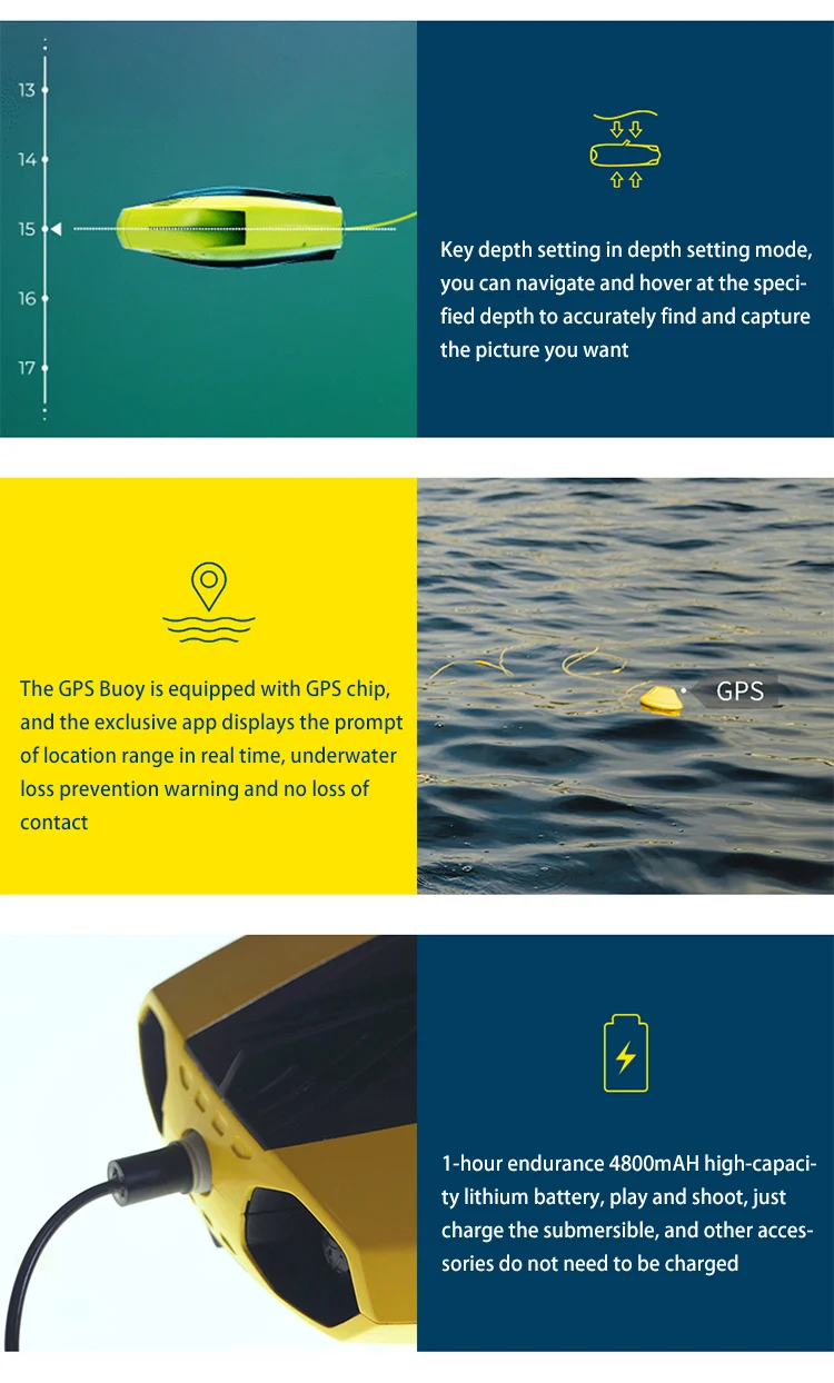 In-stock CHASING DORY Underwater Drone - Explore & Capture