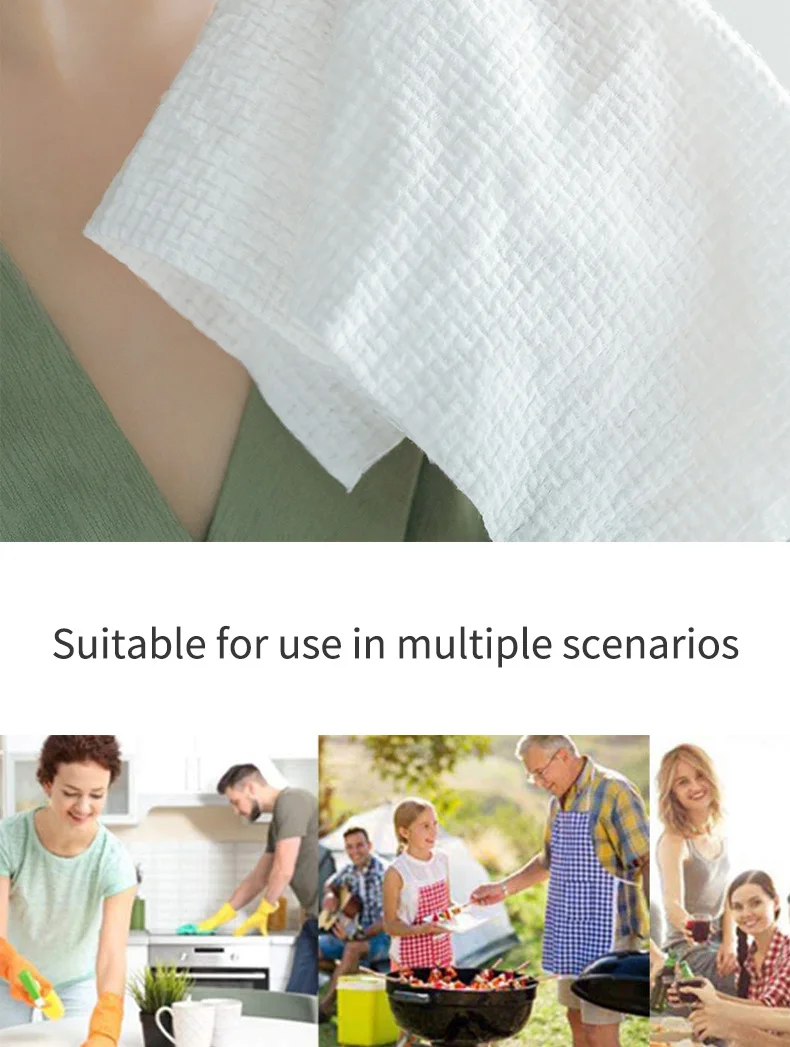 Disposable Facial clear Facial and Body Cleansing Towels Adult Baby ...