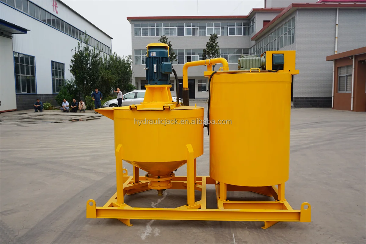 High Pressure Grouting Machine Bentonite Grout Mixer and Agitator ...