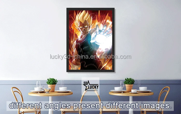 32 Styles 3D Anime Poster Flip Transition Lenticular Print