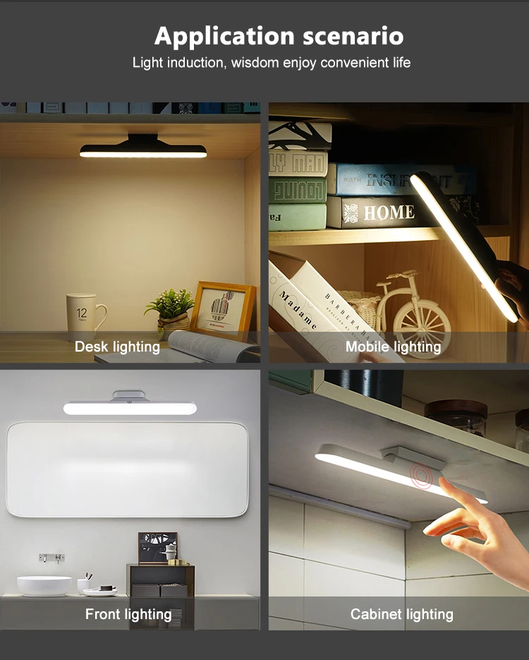 Modern Smart Cabinet Home Lamp Dc5v 2.8w Dormitory Desk Lamp Magnetic ...