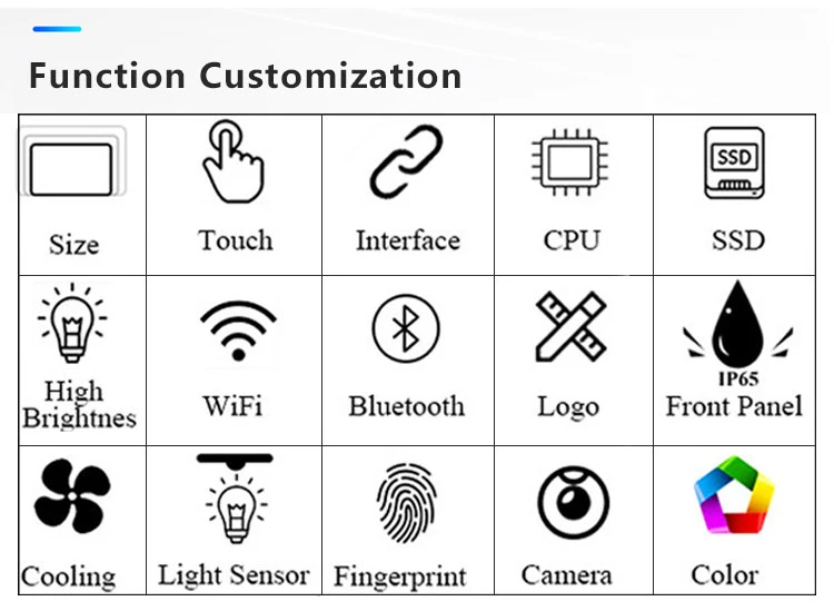 J-well 10 Inch Digital Screen TFT LCD Monitor with HDMI