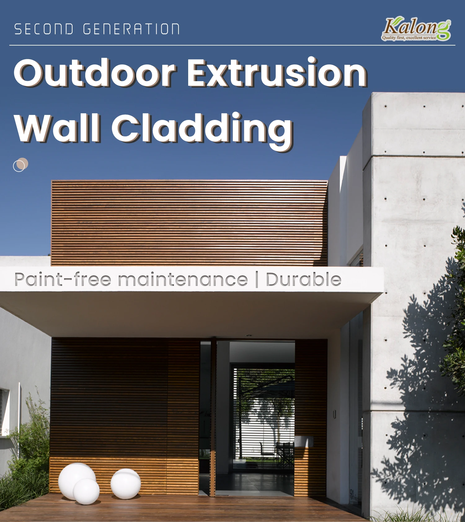 Luxurious Co-extrusion Wall Panel Outside Wpc Wall Cladding Easy ...