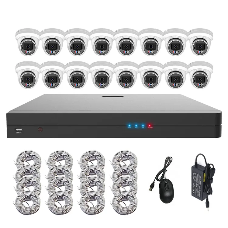 4K 8MP All in One HD NVR Kit - Secure Your Outdoor Space