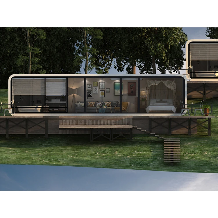 20ft 40ft Modern Prefab Modular Houses Tiny Homes Cabin Office Villa ...
