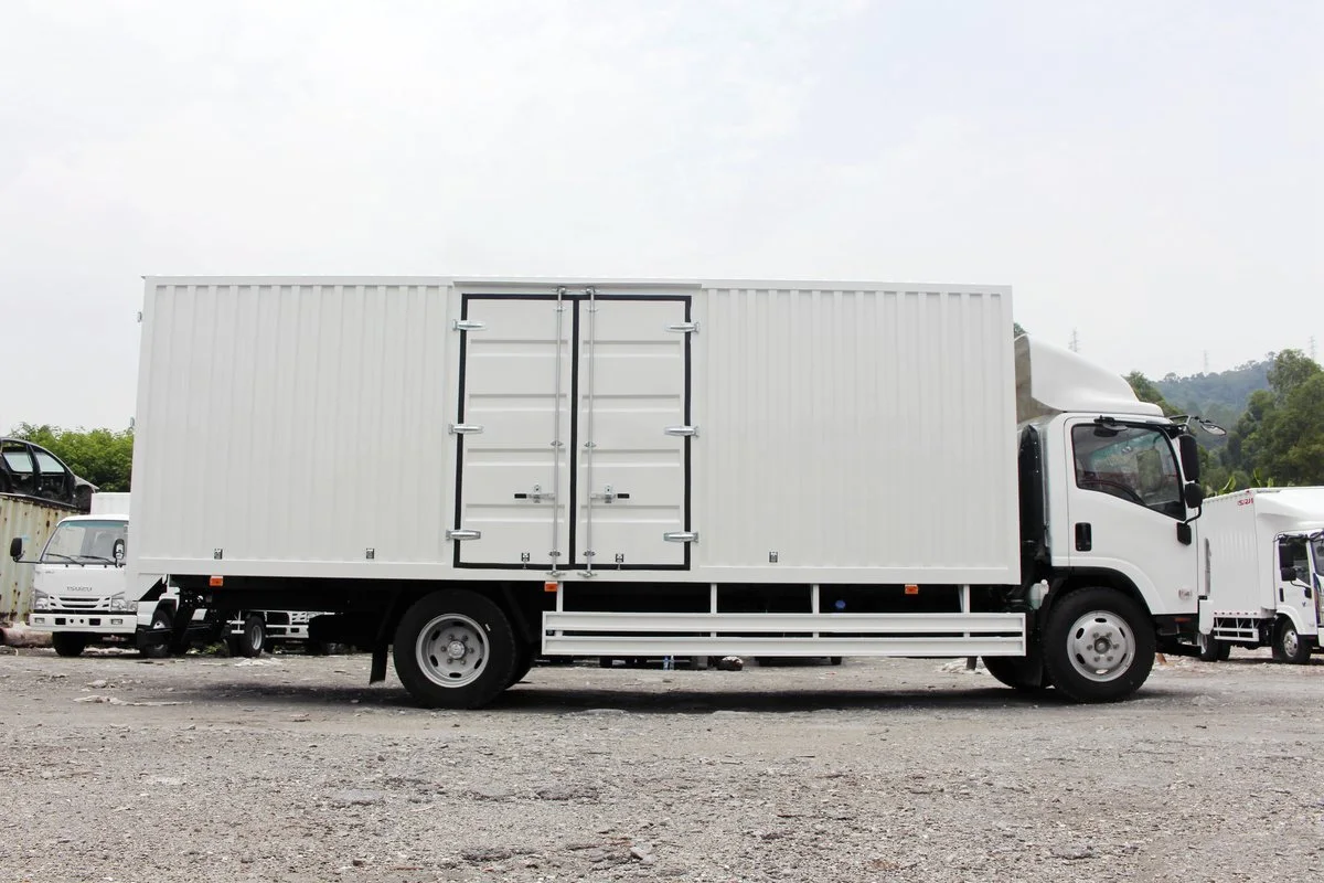 Hot Sale Brand New Japanese Brand Light Duty Van Cargo Box Truck ISUZU ...