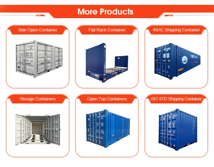 Customizable Designed Empty Shipping Container Weatherproof Storage ...